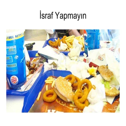 Yunus sunum israf | PPTX