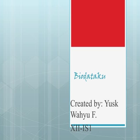 Yusk wahyu f. xii is1 | PPT