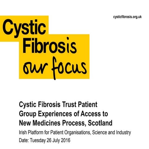 HTA Training - Yvonne Hughes, CF Trust UK - July 26th 2016 | PPTX