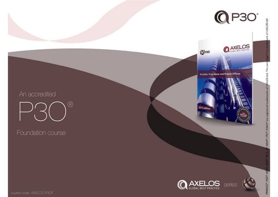 P3M - Project, Program, Portfolio Management Framework | PPT