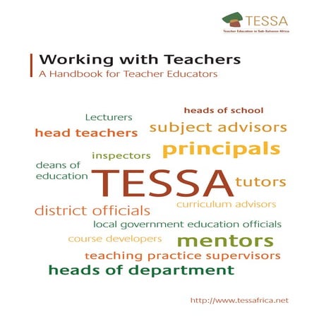 Teacher Resource Guidebook - Working with Teachers | PDF