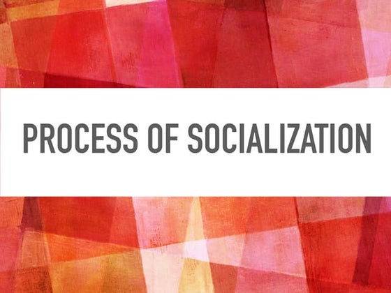 Socialization | PPT