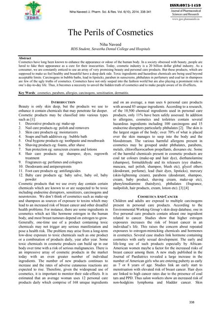 Controversial ingredients | PPTX