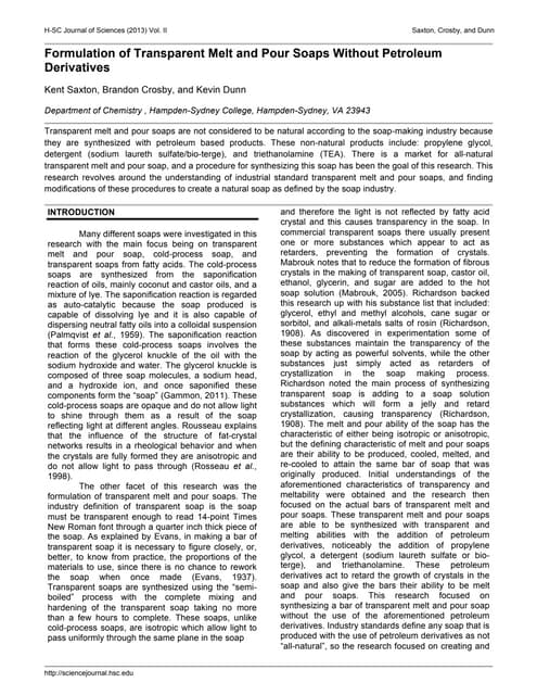 CBSE Investigatory Project Of Subject Chemistry- Class 11 | DOCX