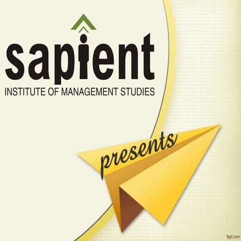 Sapient YouthZest 2012 | PPTX