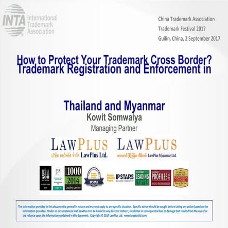 Trademark Registration and Enforcement | PPT