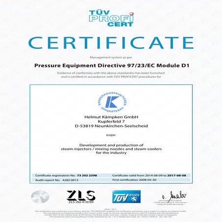Certificate dgrl en | PDF