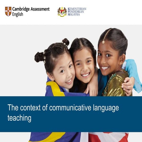 The context of communicative language teaching | PDF