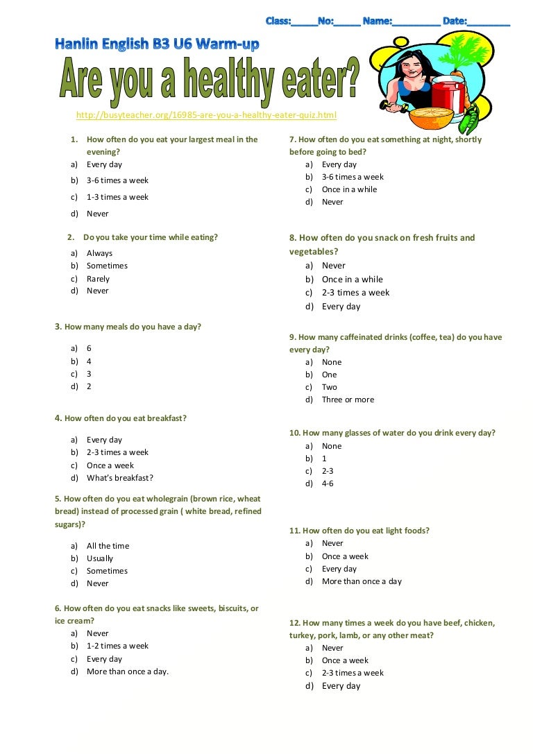 01 quiz are-you-a-healthy-eater