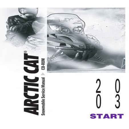 2003 Arctic Cat Firecat 500 SNOWMOBILE Service Repair Manual | PDF