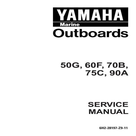 YAMAHA 60FETO OUTBOARD Service Repair Manual L: 472180 - | PDF