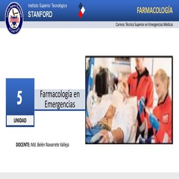 FARMACOLOGÍA EN EMERGENCIAS | PDF
