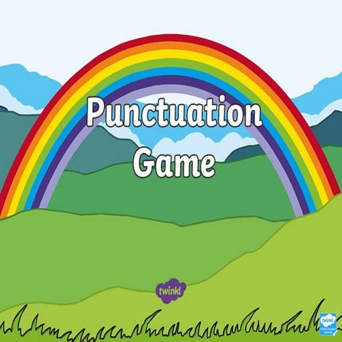 Punctuation games - English for young kids | PPT
