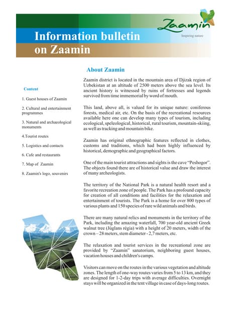 Presentation Zaamin | PPT