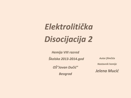 Soli. Formule i nazivi soli | PPT