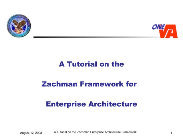 Zachman Framework graphics v3.0 | PPTX