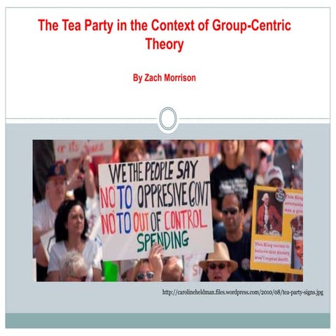 Tea Party Movement | PPTX