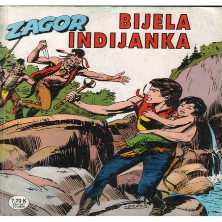 Zagor - 006 - bijela indijanka part 1 | PDF
