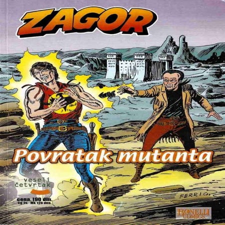 Zagor VC-028 Povratak mutanta | PDF