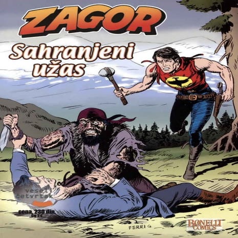 Zagor VC-075 Sahranjeni užas | PDF