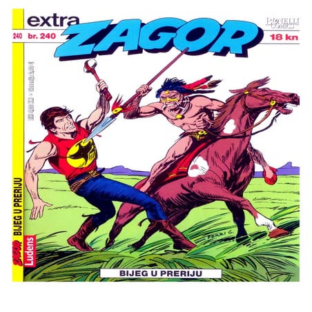 Zagor extra 240 - Bijeg u preriju | PDF