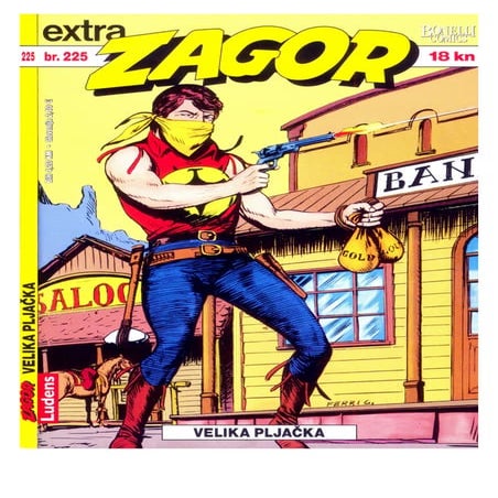 Zagor Extra 225 - Velika pljačka | PDF