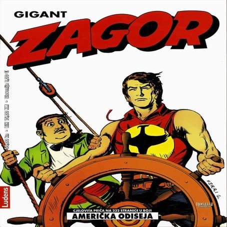 Zagor Ludens GIGANT - 01 - Američka odiseja | PDF