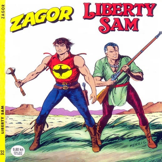 Zagor sd 032 liberty sam (enwil & emeri)(7 mb) | PDF