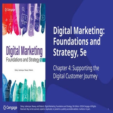 Zahay_Digital Marketing Foundations and Strategy_5e_PPT_Ch04.pptx