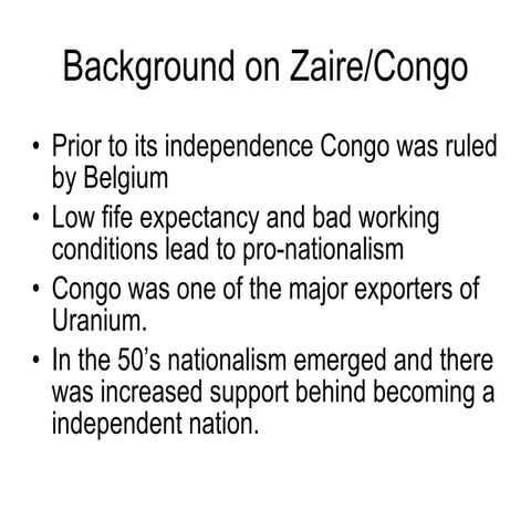 Zairecongo | PPT
