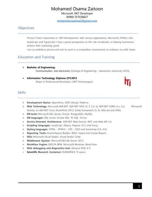 Sivakumar resume | DOC
