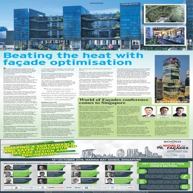 Business Times Advertorial - Zak World of Façades South East Asia | PDF
