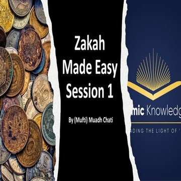 Zakah Made Easy Session for easy zakat islam | PPT