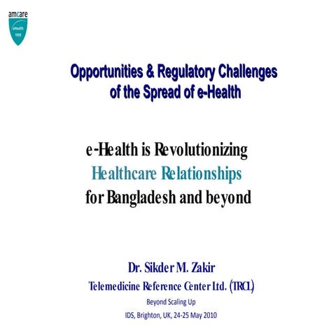 Beyond Scaling Up: Opportunities & Regulatory Challenges of the Spread ...