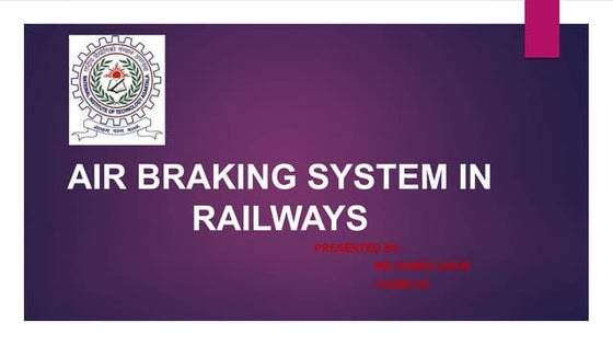 Railway braking system | PPT