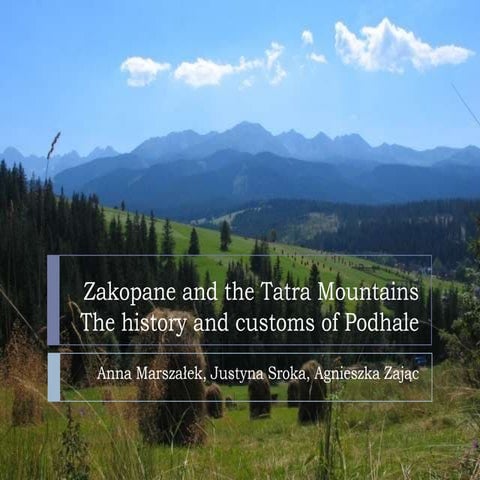 Zakopane and the Tatra Mountains | PPTX