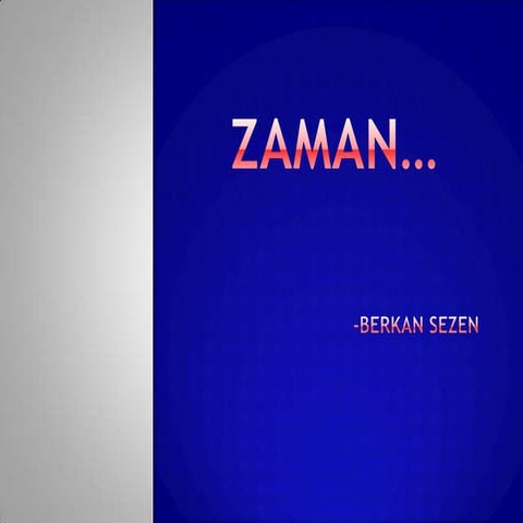 Zaman | PPT