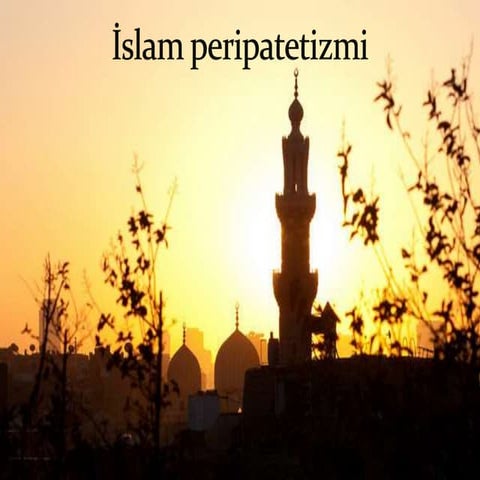 İslam peripatetizmi | PPTX