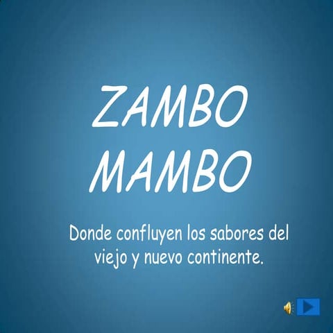 Zambo | PPTX