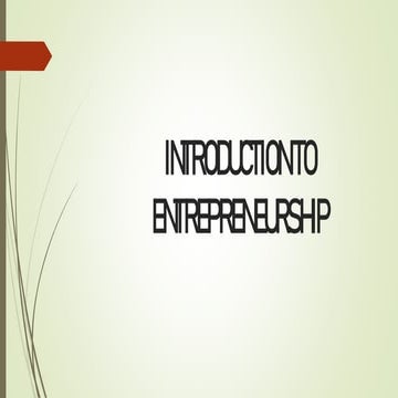 Entrepreneurship Introduction.pptx