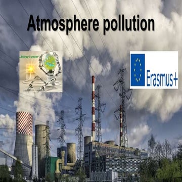 Atmosphere pollution - Geography | PPTX