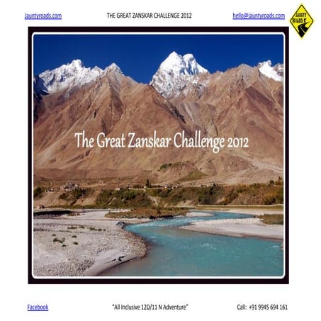 Zanskar brochure | PDF