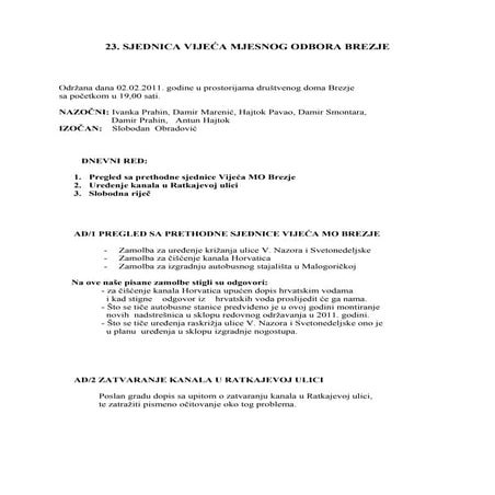 Zapisnik 23 11 | DOC