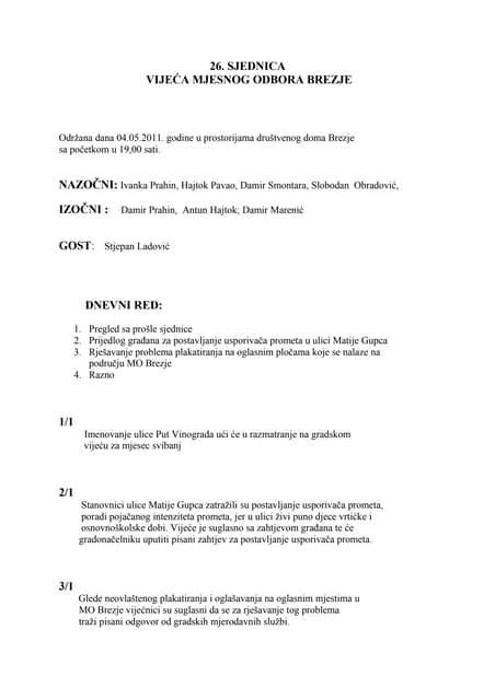 Zapisnik 23 11 | DOC