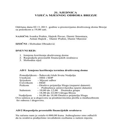 Zapisnik 33 izvanredna 11 | DOC