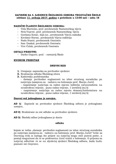 Zapisnik sa 7. sjednice -02017. | PDF