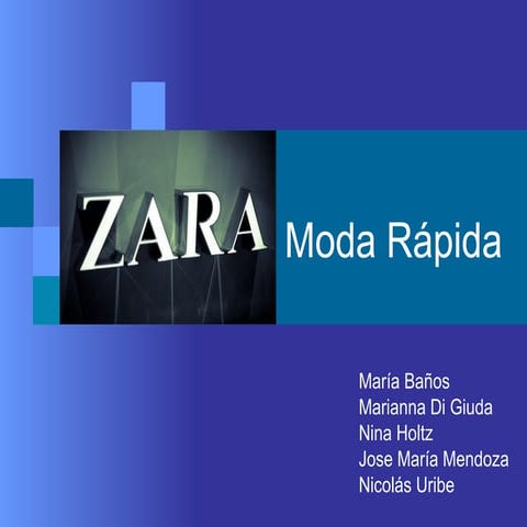 Caso Zara Moda Rápida | PPT