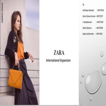 Study on Zara International Strategy | PPTX