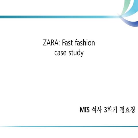 Zara presentation | PPTX | Apparel Industry | Industries