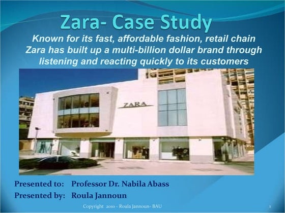 Zara store design | PPT